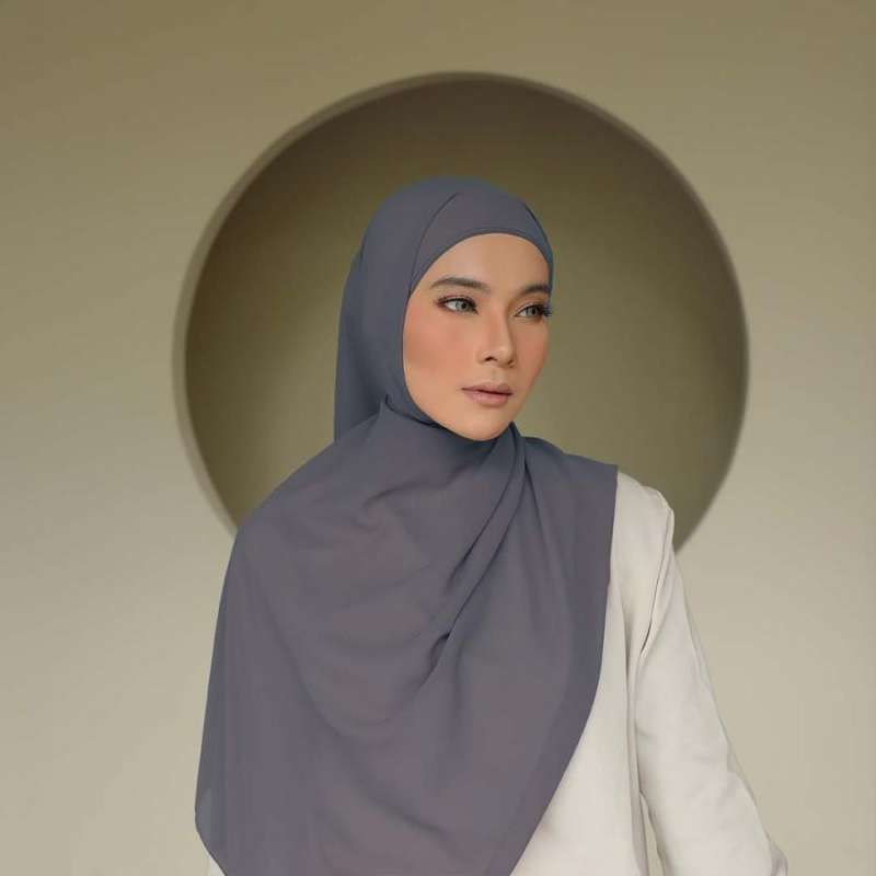 Jual Pashmina Inner 2 In 1 - Moss Green Di Seller Moderia Casual ...