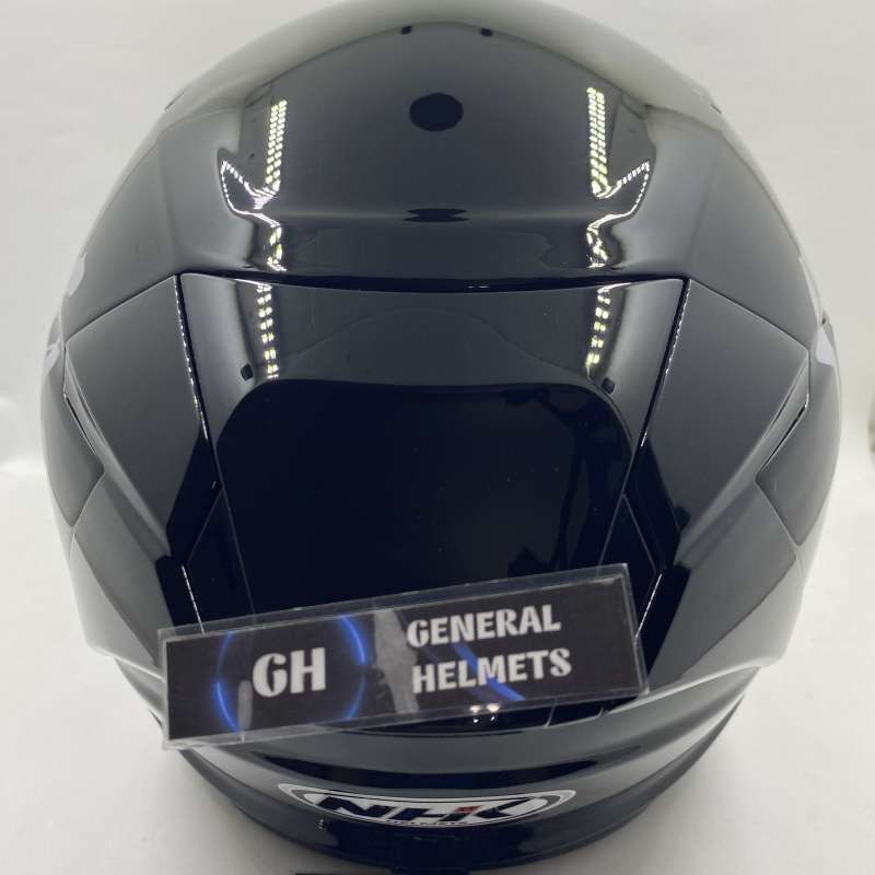 Jual HELM NHK R1 MAX MOTIF KANJI BLACK SILVER DOUBLE VISOR HALF FACE ...