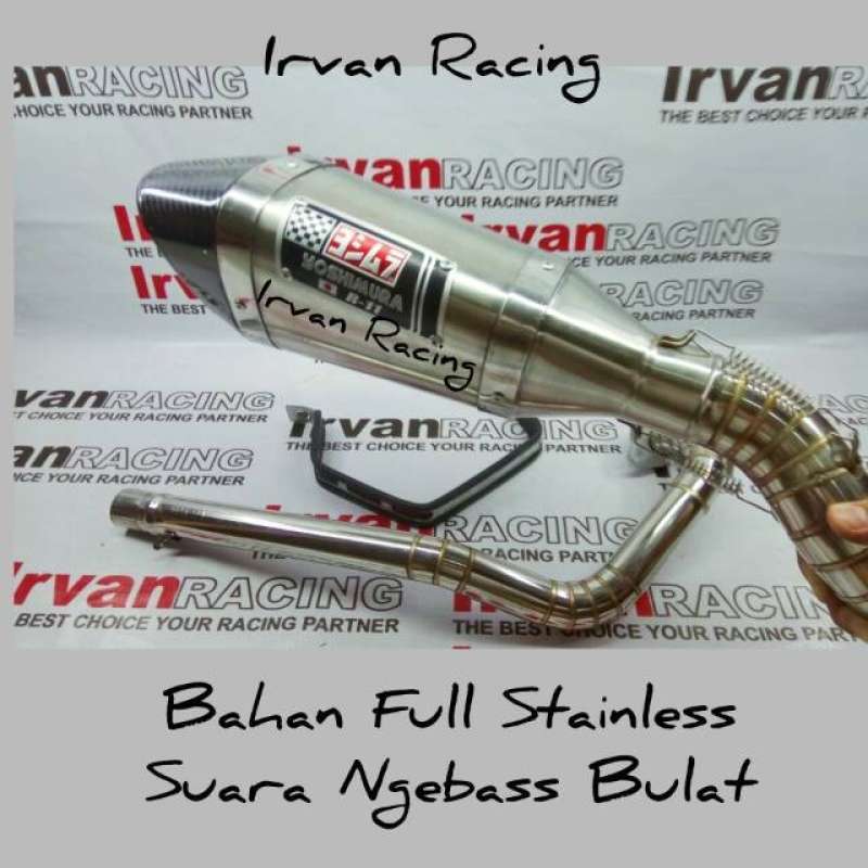 Promo Knalpot MX King 150 Fullset Silencer Yoshimura R11 Diskon 23% di ...