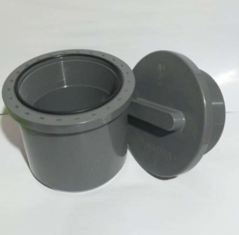 Promo CO clean out PVC cap dop tutup drat RUCIKA AW 6 6 inch in septic ...