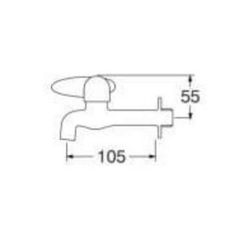 Jual Keran Tembok Sanei/kran Dinding San-ei/kran Wudhu San Ei Y20mr Di Seller Waroka Store ...
