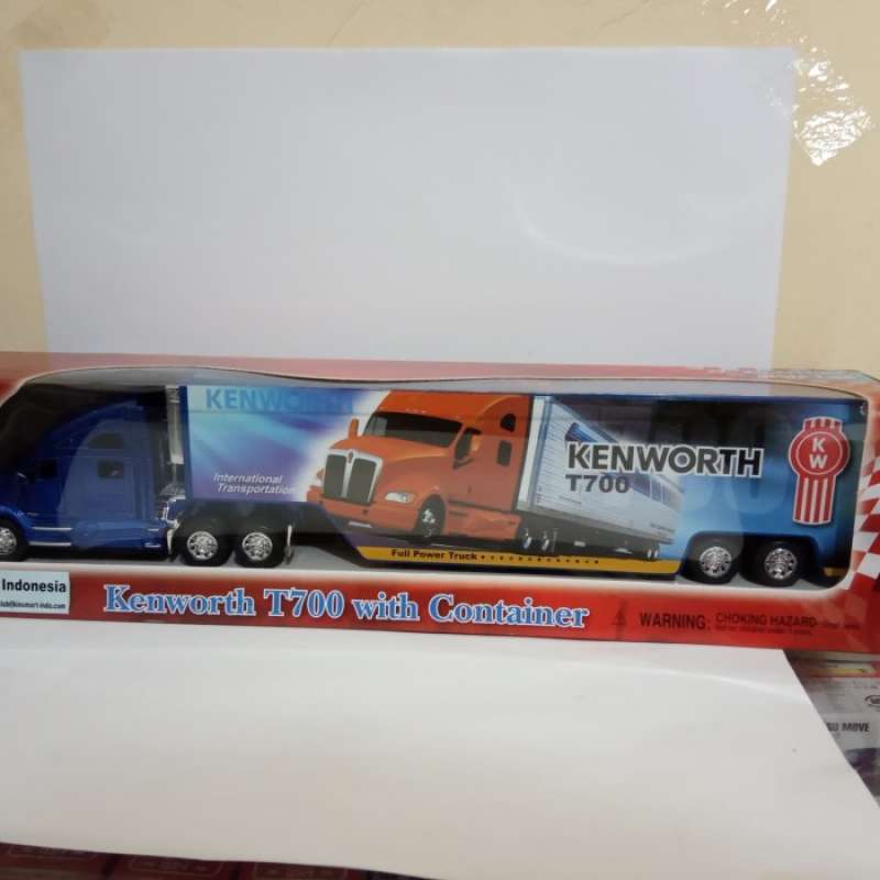 Promo Diecast truk kenworth T700 with container truck harga murah Diskon 33% di Seller Toys ...