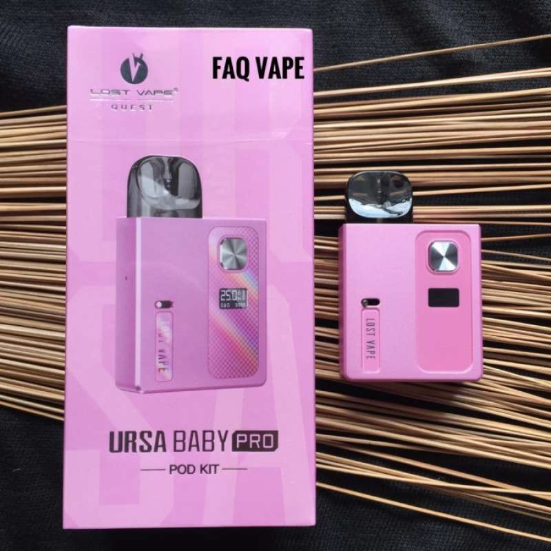 Promo Ursa Baby Pro 25W 900Mah - Pod Kit Authentic By Lost Vape .FAQ - Sakura Pink Diskon 23% di ...