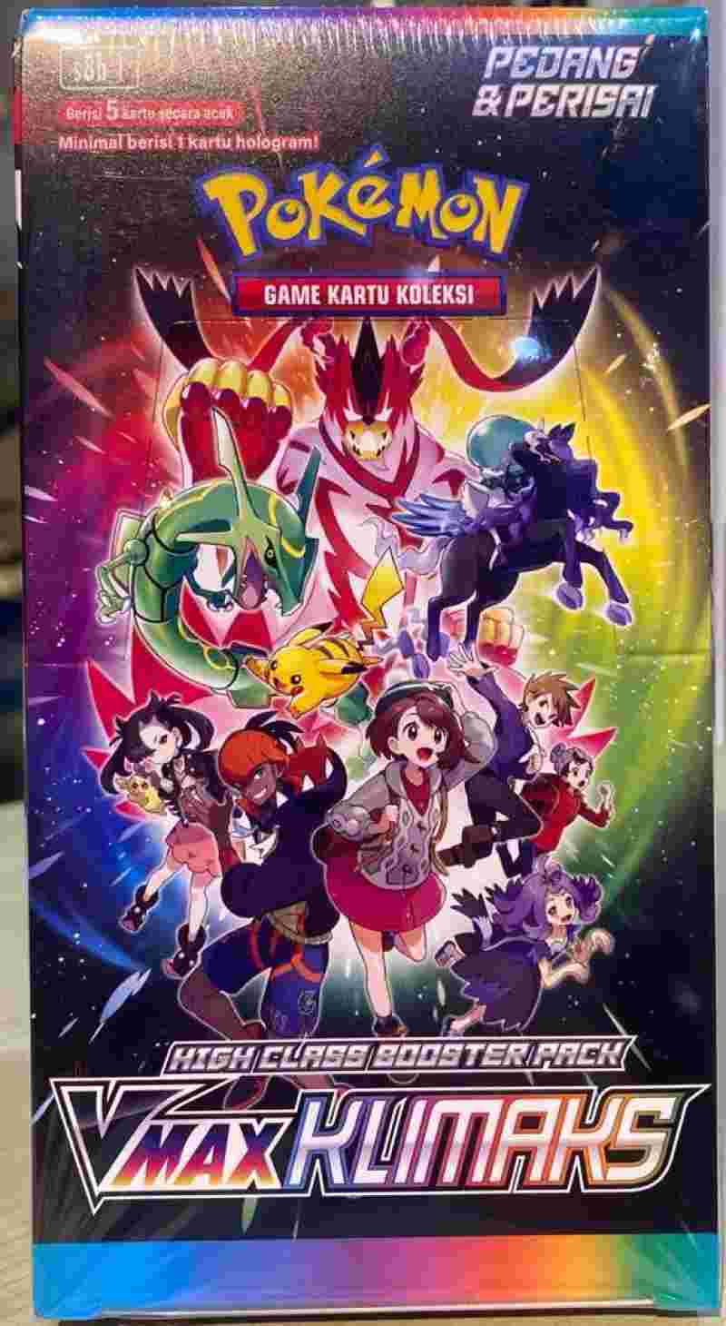 Promo Pokemon Trading Card Game S8b VMax Klimaks Booster Box Diskon 23% di Seller Marimain Store ...