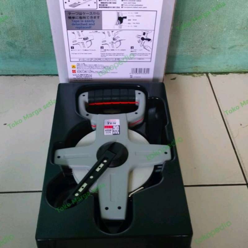 Promo Jual Meteran Baja Tajima 50 Meter / Meteran Roll Baja Tajima 50 ...