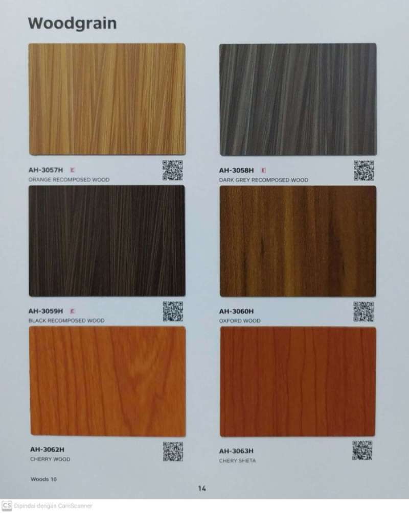 Jual AH 3058 DARK GREY RECOMPOSED WOOD HPL AIDI HPL URAT KAYU HPL ...