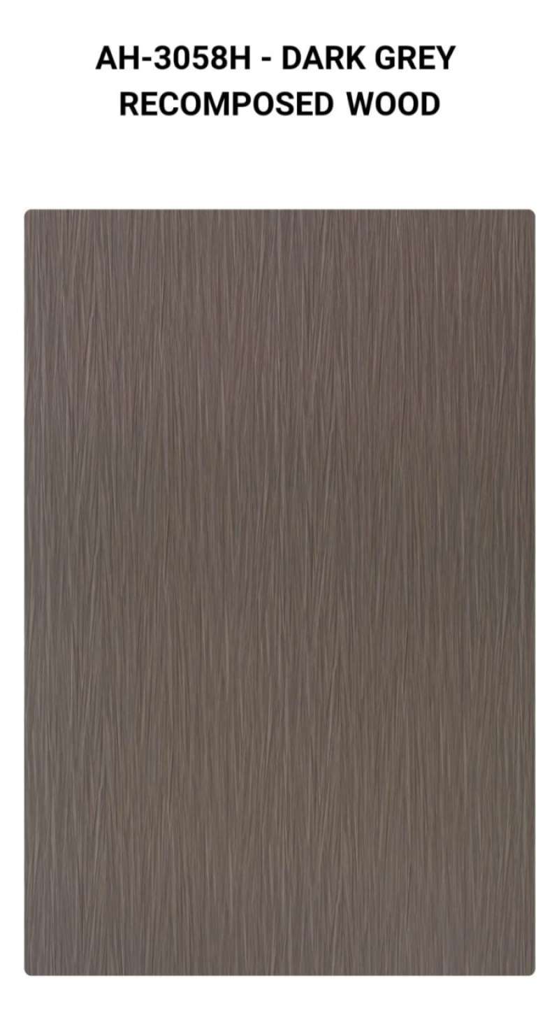 Jual AH 3058 DARK GREY RECOMPOSED WOOD HPL AIDI HPL URAT KAYU HPL ...