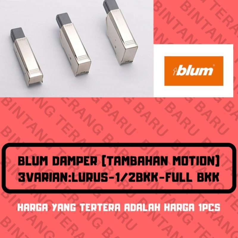 Silver Nickel Finish Damper Blum Door Damper Plug-in Flower Motion ...
