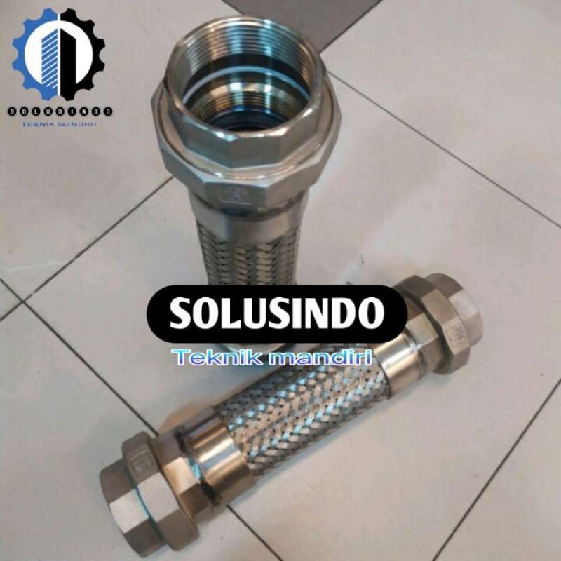 Jual Flexible Metal Hose Sus 304 1 X 50 Cm,c/w Water Mur & Male Thread ...