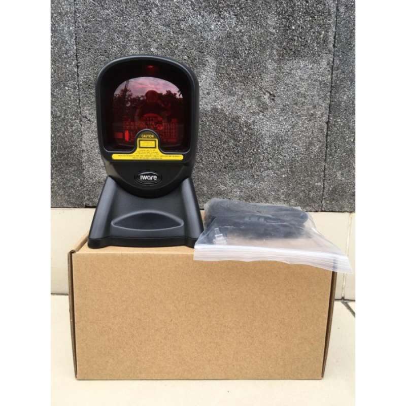 Promo Omni Barcode Scanner Duduk 1d Auto Scan Laser Jaring Usb Ep2200 ...