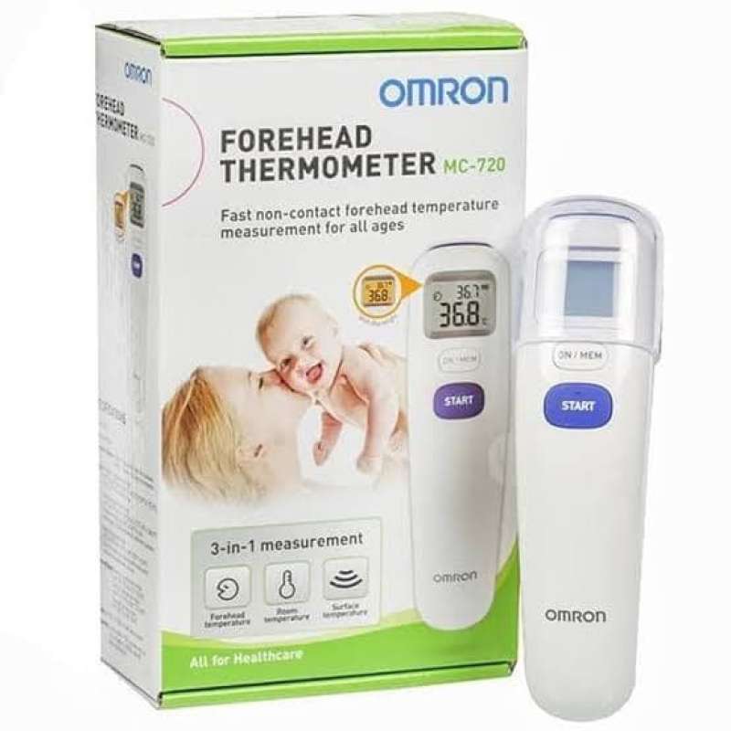 Promo Thermometer / Termometer Omron Mc 720 For Head / Non Contact ...