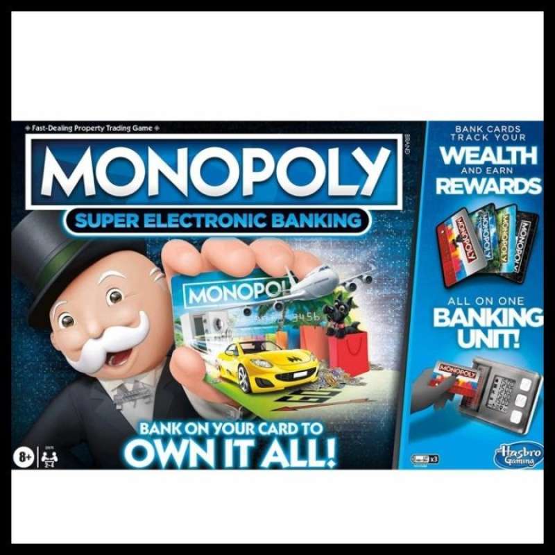 Promo Hasbro Monopoly Super Electronic Banking Original Best Seller ...