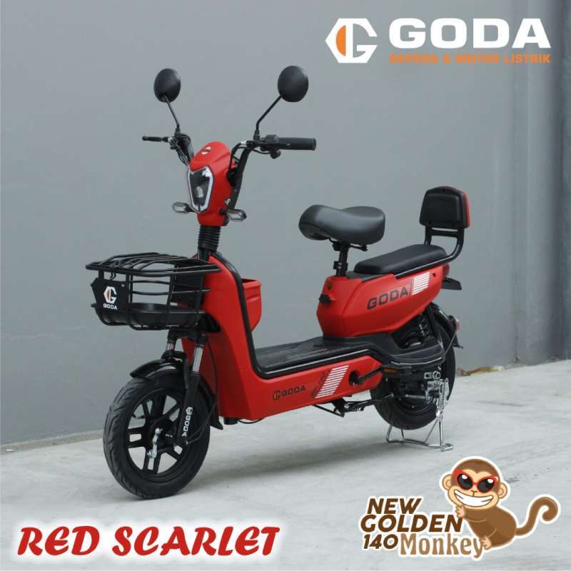 Jual Sepeda Listrik GODA 140 Golden Monkey - Merah di Seller Ordinyd ...
