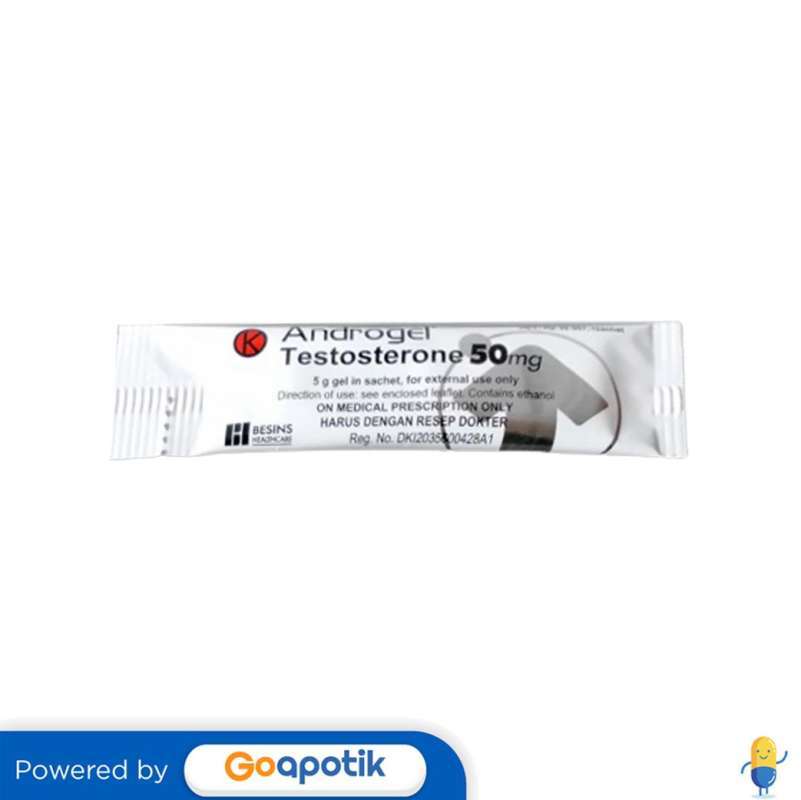 Jual Androgel 50 Mg Gel 5 Gram Sachet Di Seller Apotek Duta Farma Ii ...