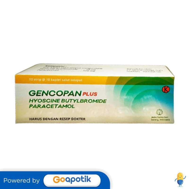 Jual Gencopan Plus Box 100 Tablet Di Seller Apotek Arkan - Sukakarya ...