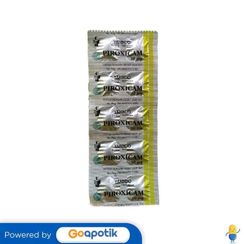 Jual Piroxicam Yarindo 10 Mg Strip 10 Tablet Di Seller Apotek Medika ...