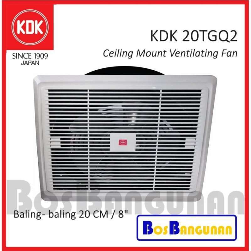 Jual Exhaust Fan Plafon Kdk 20tgq2 Ventilating Fan / Kamar Mandi Di ...