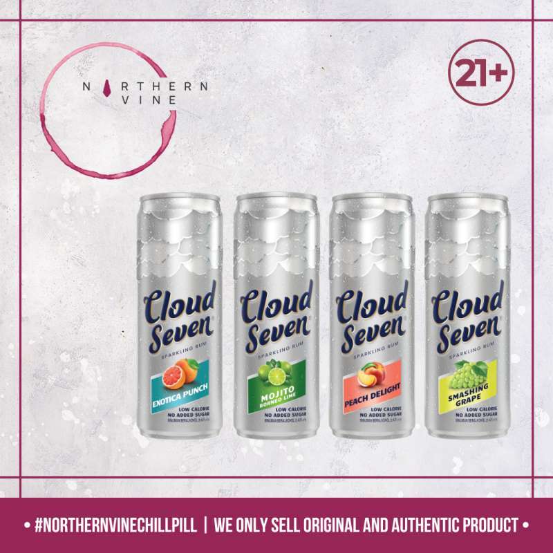 Jual Cloud Seven Sparkling Rum Can 350ml Di Seller Northern Vine Jakarta - Kapuk Muara, Kota ...