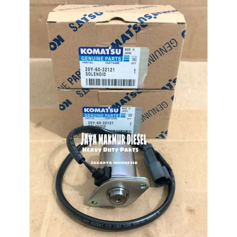 Promo Solenoid Valve Selenoid Komatsu 20Y-60-32121 PC200-7 PC200-8 ...