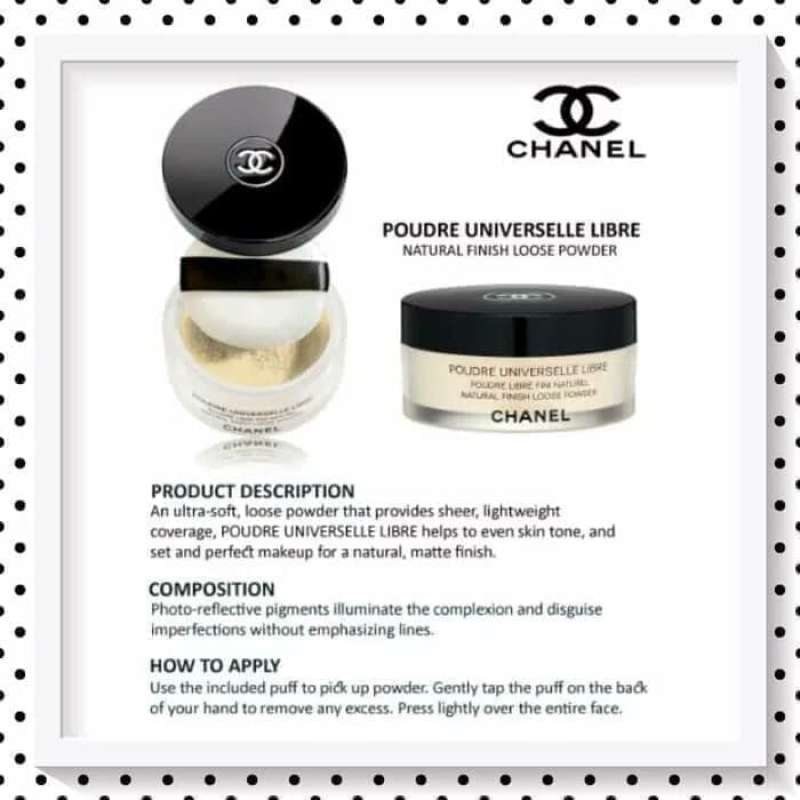 Jual Chanel Poudre Universelle Libre Finishing Loose Powder di Seller ...