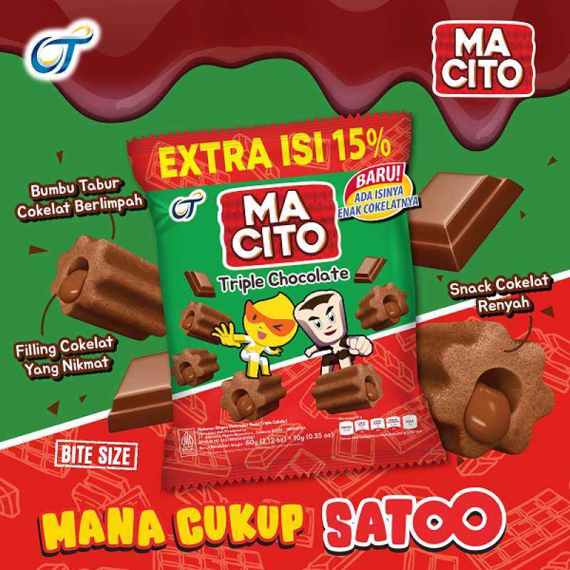 Jual Macito Triple Chocolate 60+10gr - [1 Karton] Di Seller Ot Official ...