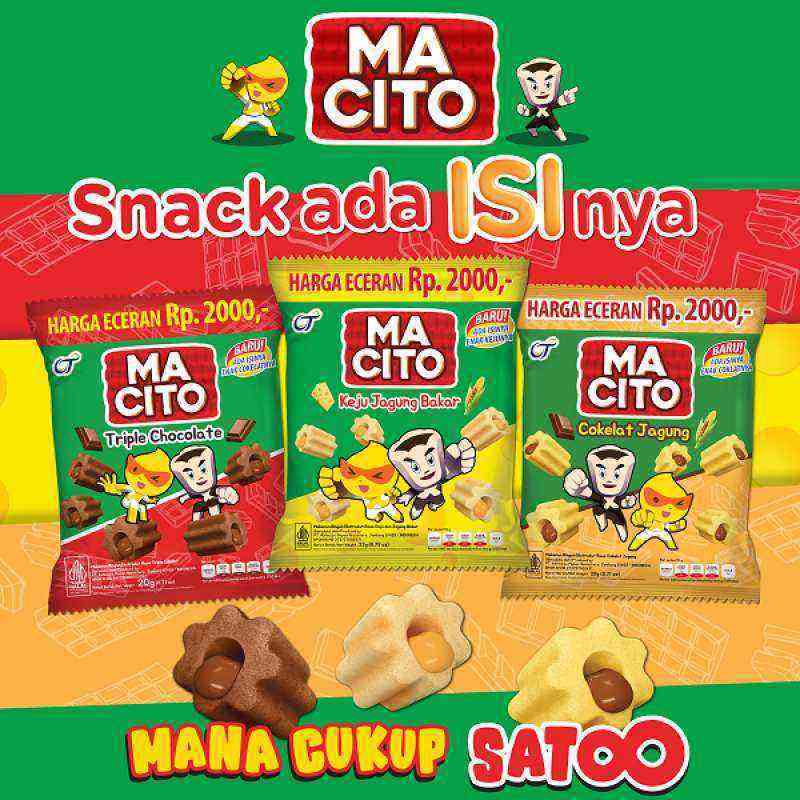 Jual Macito Triple Chocolate 60+10gr - [1 Karton] Di Seller Ot Official ...