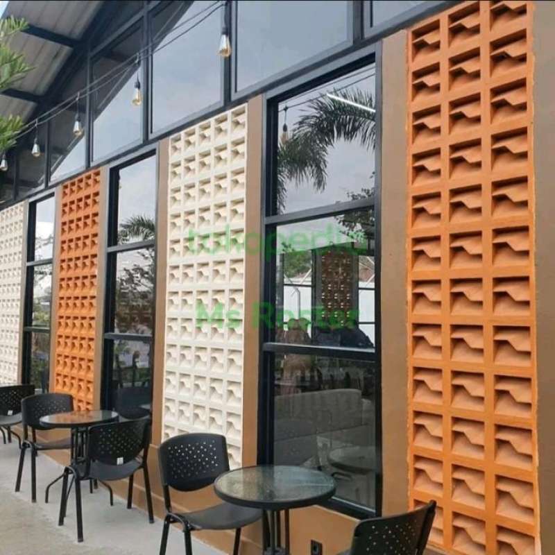 Jual Roster/beton/minimalis/motif/petir/warna/varian/putih/abu/merah ...