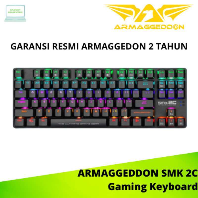 Promo Armaggeddon SMK 2C / SMK-2C Mechanical Gaming Keyboard Diskon 23% ...