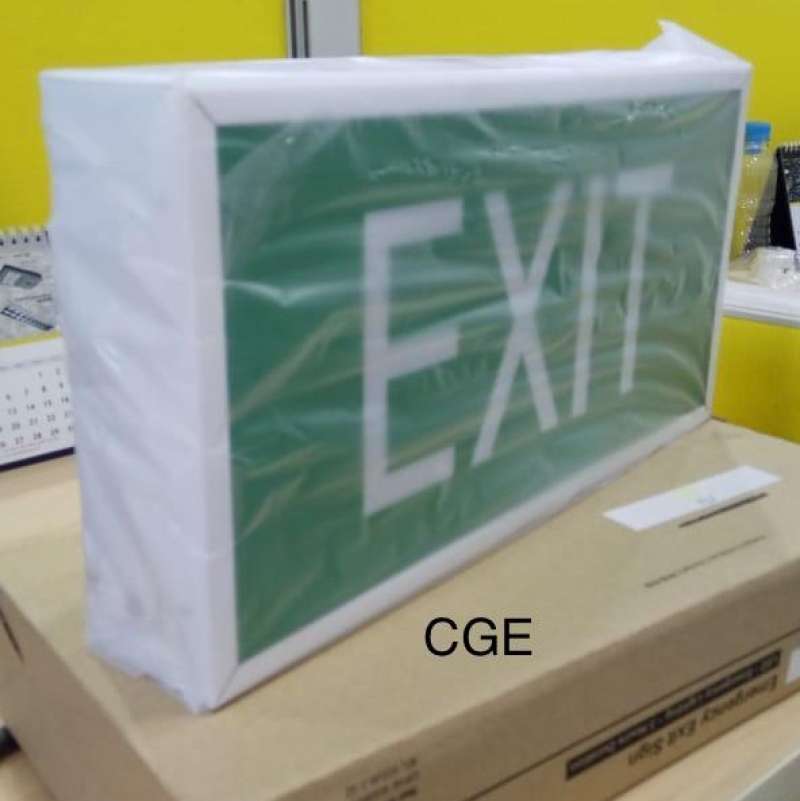 Promo lampu emergency exit / emergency lamp exit / emergency exit ...