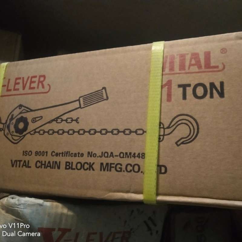 Promo VITAL VR2-10 LEVER HOIST CHAIN BLOCK KAPASITAS 1 TON X 1.5 METER ...