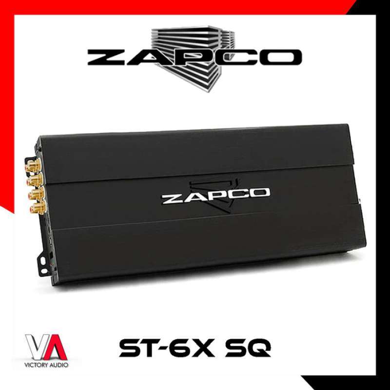 Promo Power Amplifier Zapco ST-6X SQ Power 6 Channel ZAPCO ST6XSQ RESMI ...
