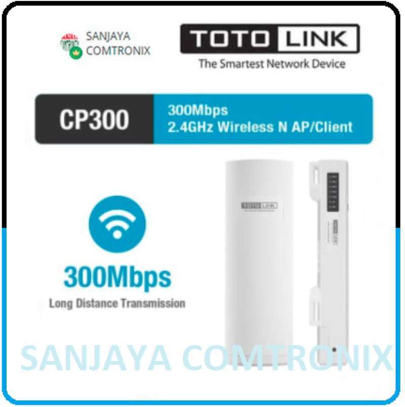 Promo CP300 300Mbps 2.4GHz Long Range Wireless Outdoor CPE Diskon 23% ...