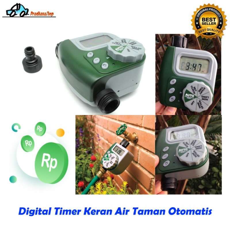 Promo Pengatur Waktu Digital Timer Keran Kran Irigasi Air Taman ...