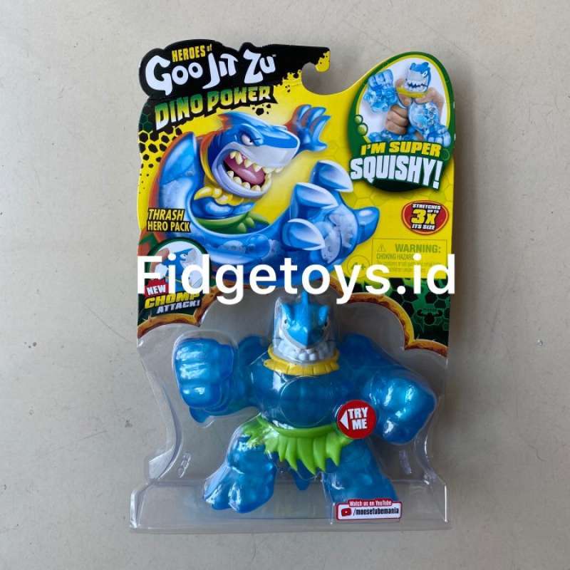 Promo Heroes of Goo Jit Zu Series 3 Dino Power Thrash Chomp Attack ...