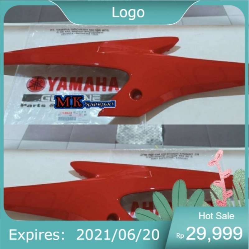 Promo Delta Box Aerox 155 Merah Cabe Sepasang Kanan Kiri Asli Ori ...