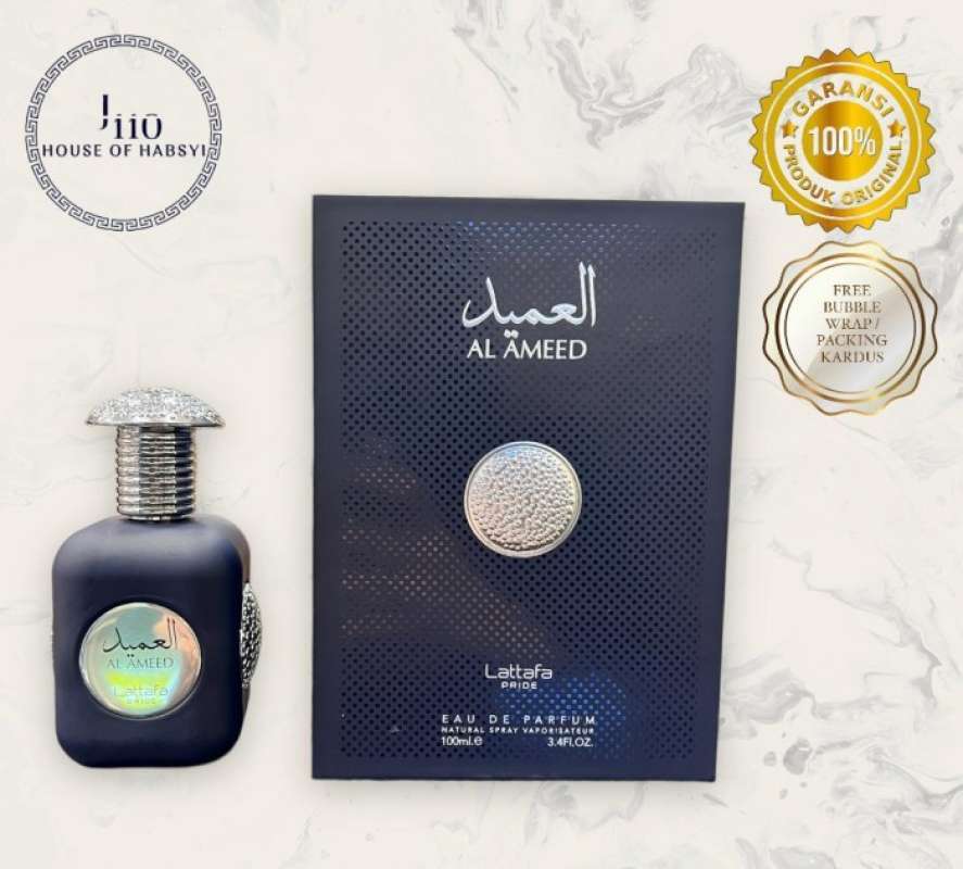 Promo Parfum Al Ameed by Lattafa Pride EDP 100ML ORIGINAL Perfume Amed ...