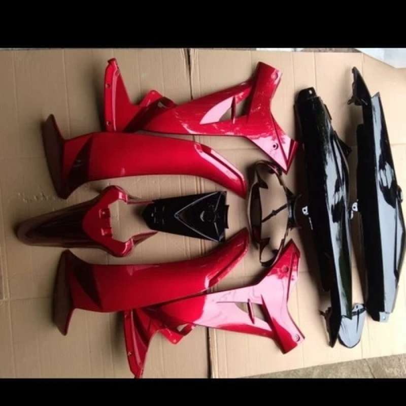 Promo Cover Body Full Body Halus Motor Vega R New Merah Hitam Diskon 23 ...