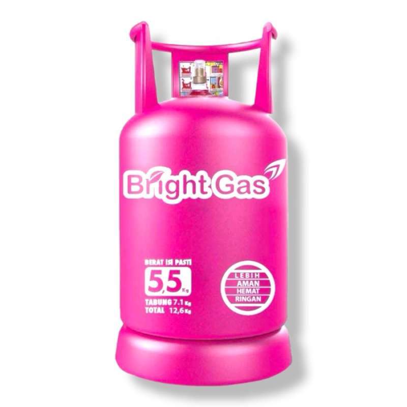 Promo Tabung Bright Gas 5.5kg Sekaligus Isinya Diskon 23% Di Seller ...