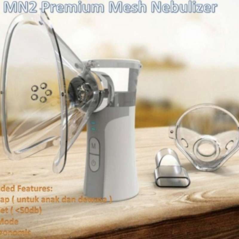 Promo Nb-06 Mesh Nebulizer Alat Uap Asma Inhaler Pernafasan Covid19 ...