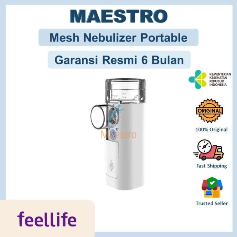 Promo Feellife Mesh Nebulizer Portable Mini Air 360+ Ultrasonic Feel ...