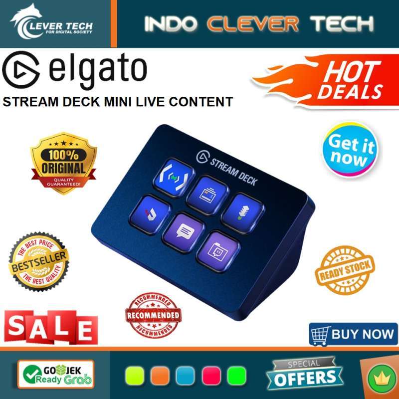 Jual Elgato Stream Deck Mini Live Content di Seller Clever Tech ...