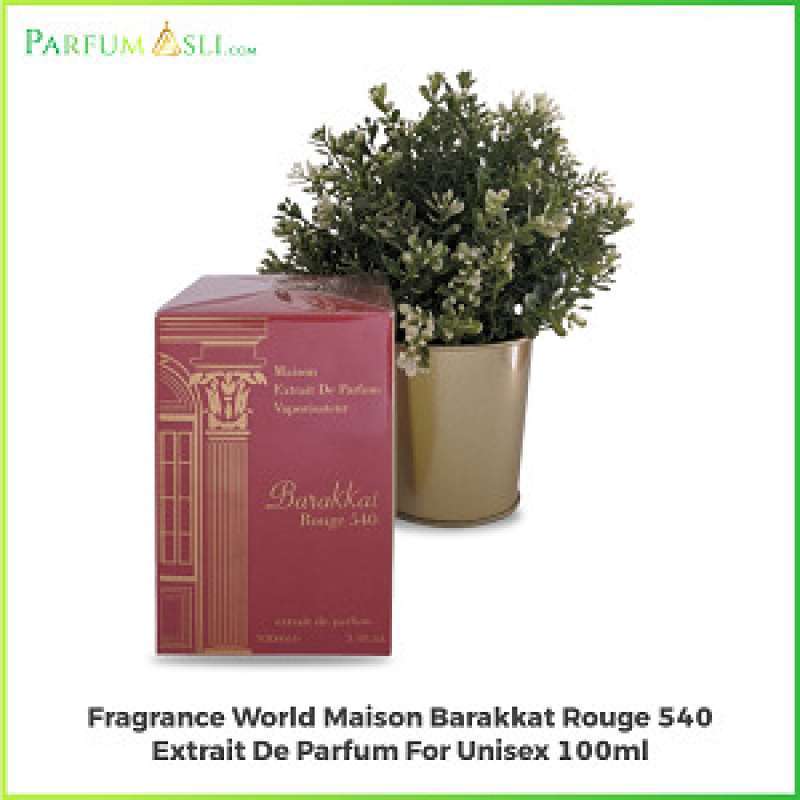 Promo FW Maison Barakkat Rouge 540 Extrait De Parfum For Unisex 100ml ...