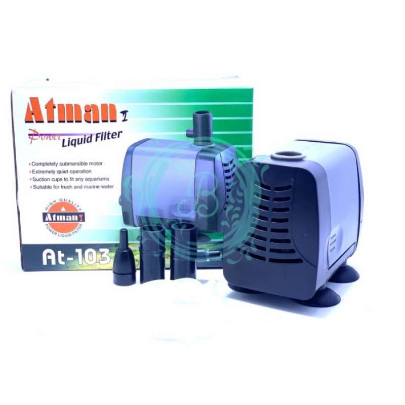 Promo Atman At-103 Pompa Celup Aquarium Kolam Hidroponik Aquascape ...