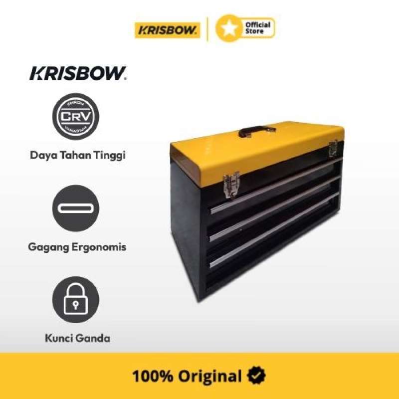 Promo Krisbow Set Tools Perkakas Mekanik Pro 445 Pcs Lrtkm445 Diskon 25 ...