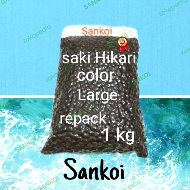 Promo saki Hikari color L large floating repack 1 kg repacking 1 kg ...