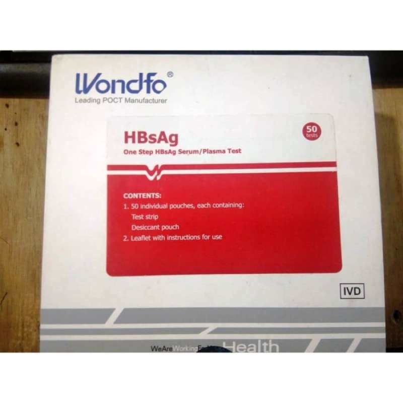 Promo Wondfo Hbsag Strip ( 50 Test/Box ) Diskon 17% di Seller Mahanani ...