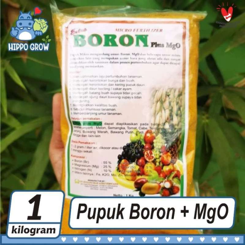 Promo pupuk boron plus mgo kemasan 1kg - tanaman tumbuh optimal Diskon ...