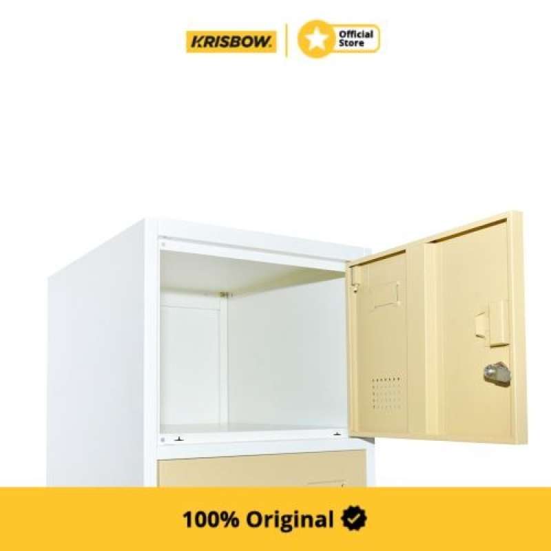 Promo Krisbow Loker 6 Pintu Single Column Locker- Kuning Tua Diskon 15% ...