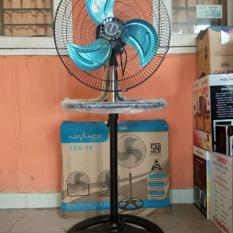 Jual Advance Tds-18 Kipas Angin Besi 18 Inch Stand Fan Multifungsi 3 In ...
