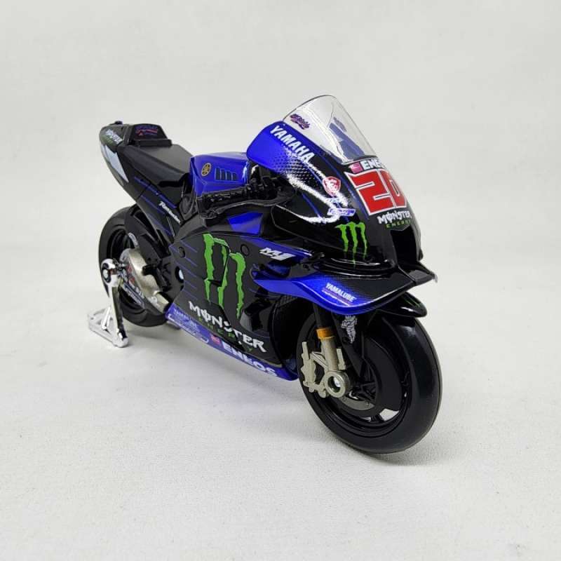 Jual Diecast MotoGP Yamaha YZR-M1 2022 Fabio Quartararo Maisto 1:18 di Seller enzo store - Tegal ...